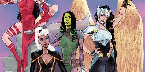 Women Of Marvel Comic Assembles A New Team Of Fan Favorites