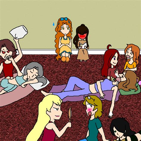 Sleepover Redo By Magicalveronica On Deviantart