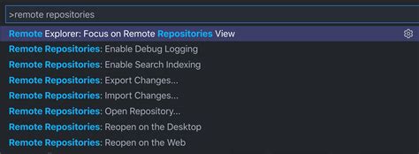 Commands Are Still Mention Remote Repositories · Issue 60