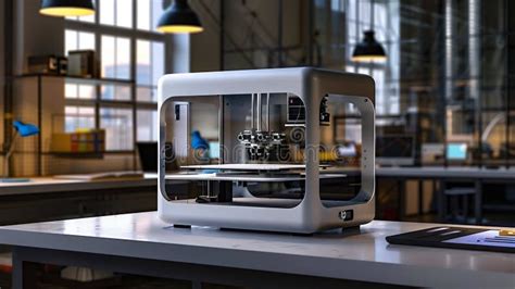 Innovative 3d Printing Technology In Action Generative Ai Stock