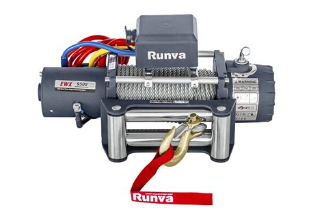 Лебедка электрическая автомобильная 12V Runva 9500 lbs 4350 кг. Артикул ...