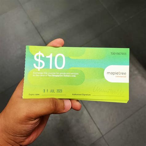 100 Mapletree Voucher Tickets And Vouchers Vouchers On Carousell