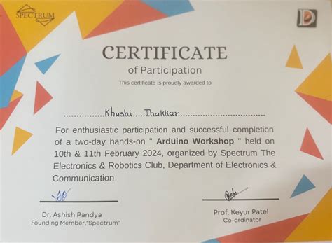 Khushi Thakkar On Linkedin Arduino Handsonlearning Innovation