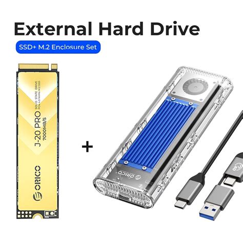 ORICO GB External Hard Drive For Laptop Portable Hard Drive Type C MB S Walmart Com