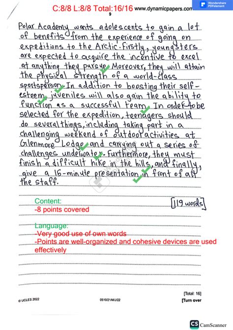 Best A Igcse Esl Writing Samples For Free Esl Kings