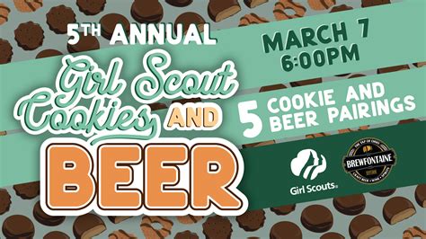 5th Annual Girl Scout Cookie And Beer Pairing Downtown Bellefontaine