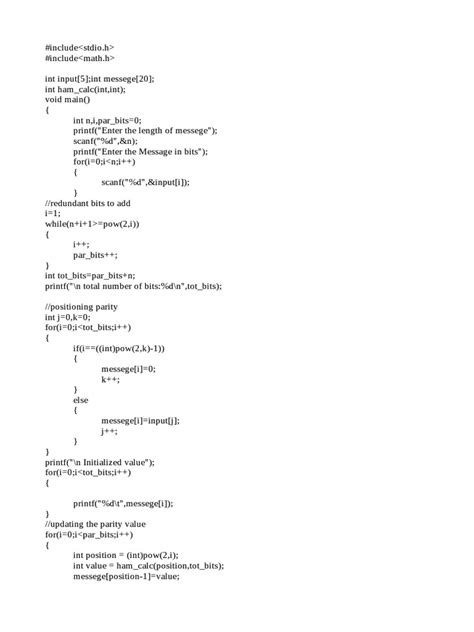 hamming pdf