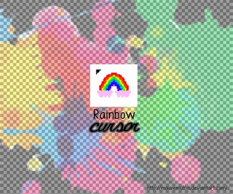 Rainbow Cursor By Mauvemuffin By Mauvemuffin On Deviantart
