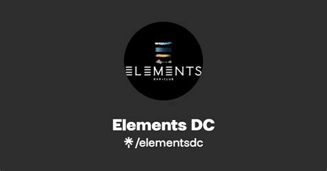 Elements Dc Instagram Facebook Tiktok Linktree