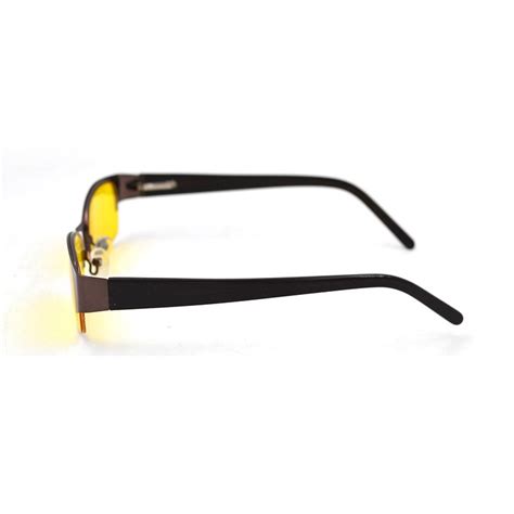 Rectangle Semi Rim Night Vision Glasses For Women Vicedeal
