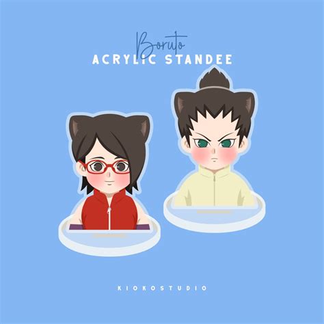 Jual Boruto Mini Standee By Kiokostudio Shopee Indonesia