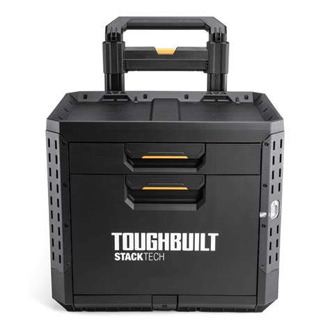 StackTech 2 Drawer Rolling Locking Box ToughBuilt Australia ToughBuilt Australia