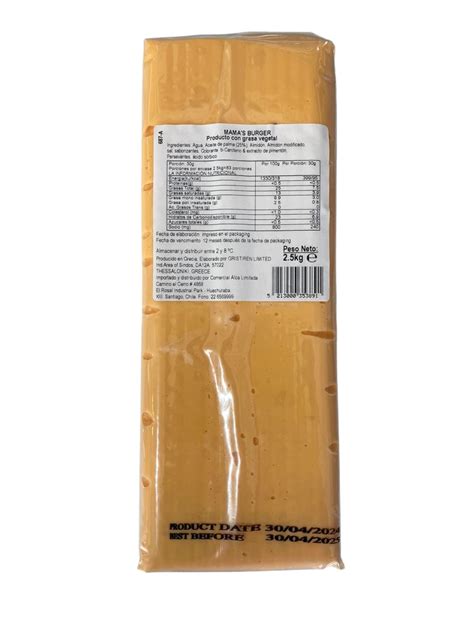 Queso Cheddar Productos Al Mayor Para Pizzerías En Santiago