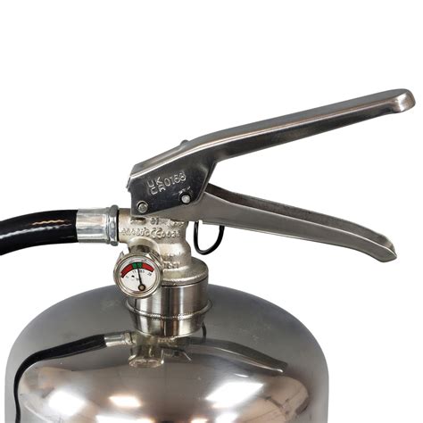 9 Litre Foam Fire Extinguisher Stainless Steel Simply Safety Group