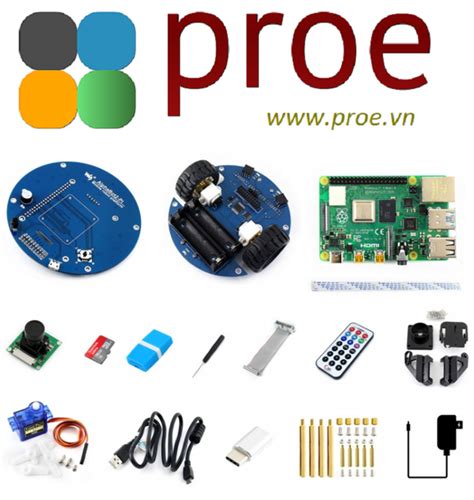 Alphabot2 Video Smart Robot Powered By Raspberry Pi 4 4gb Ram Điện Tử