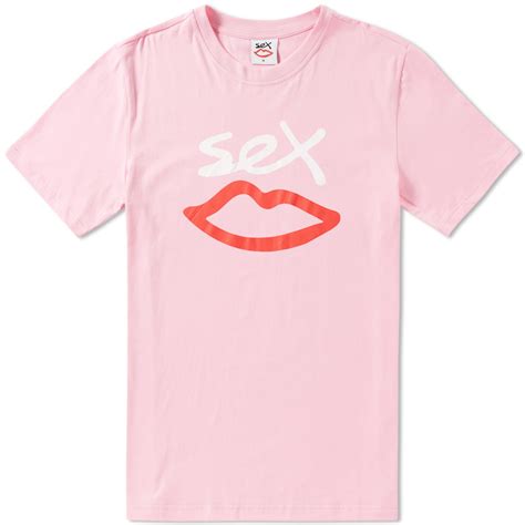Sex Skateboards Large Logo Tee Sex Skateboards
