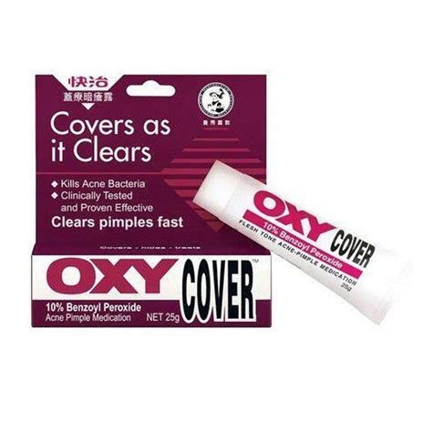 Mentholatum Oxy Cover Acne Pimple Medication Lotion Bonjour Global Au