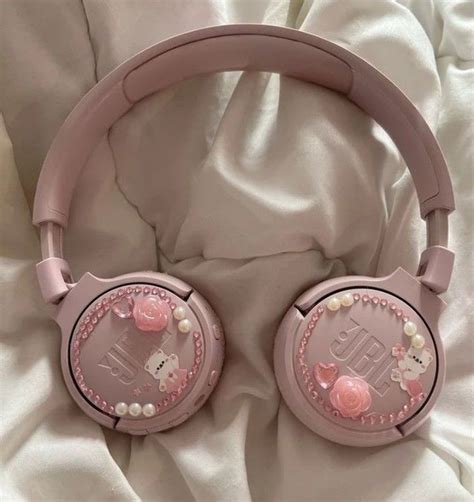 Coquette Aesthetic 🌷 Pink Aesthetic 🩷 Pink Headphones Cute