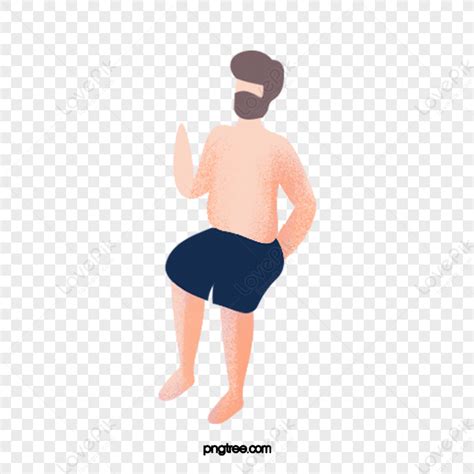 검은 바지에 남자 일러스트하나만화옷차림 Png 일러스트 무료 다운로드 Lovepik