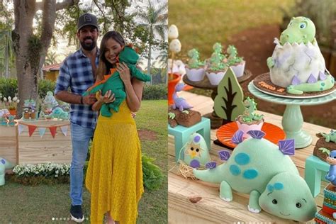 Biah Rodrigues e o sertanejo Sorocaba celebram o mêsversário do filho