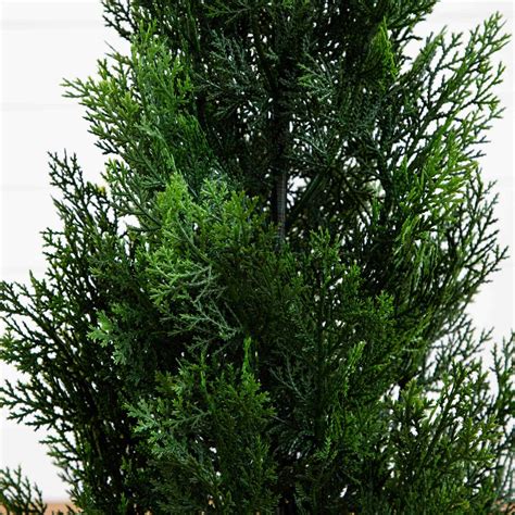 3 Mini Cedar Pine Tree Indooroutdoor Nearly Natural