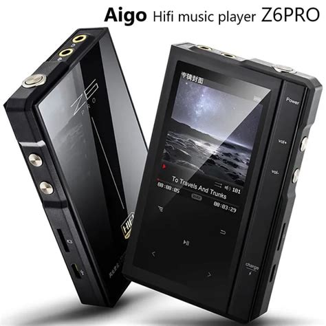 Moonlight AIGO Z6 PRO Mp3 Player Touchscreen Hifi DSD portable lossless ...