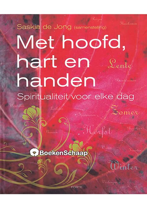 Met Hoofd Hart En Handen Saskia De Jong Boekenschaap