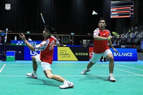 Hasil 16 Besar Australia Open 2022 Sabar Karyaman Reza Pahlevi