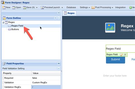 Custom Regular Expressions List Logiforms Help Center