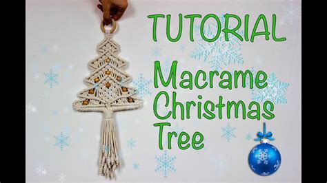 Tutorial Macrame Christmas Tree
