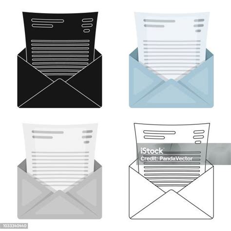 Lenveloppe Avec La Lettre À Lintérieur Une Lettre Pour Le Détective
