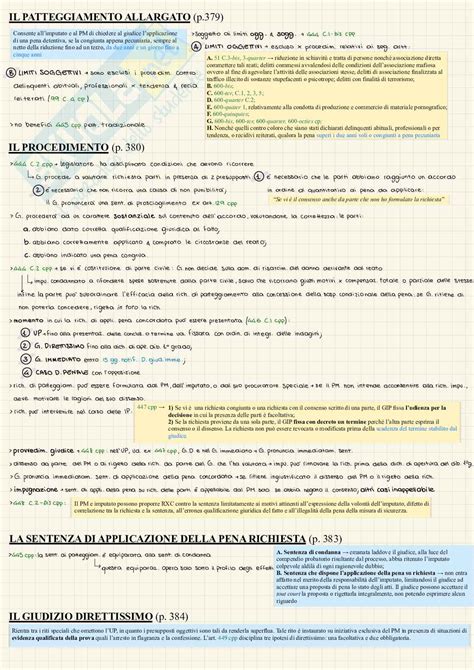 Schemi E Mappe Concettuali Di Procedura Penale