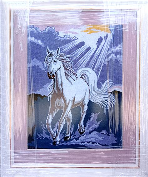 Goblenul Cusut Căluț De Bolba Ioana Cosmina 30 X 40 Cm Id 2591