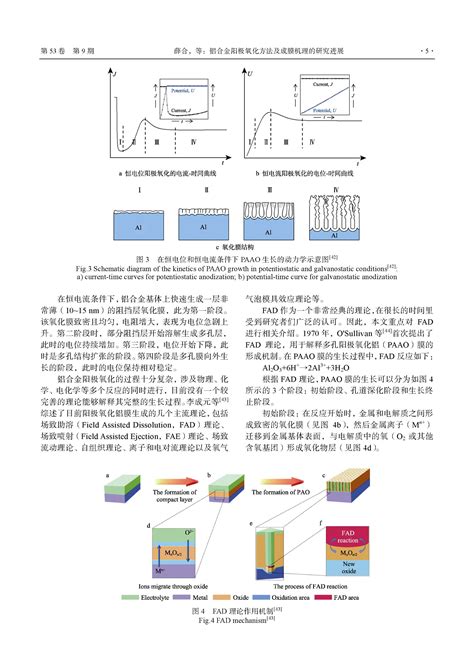 铝合金阳极氧化方法及成膜机理的研究进展