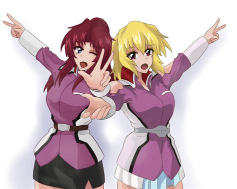 Safebooru 2girls Bare Shoulders Crossed Arms Crossover Detached Sleeves Flay Allster Green