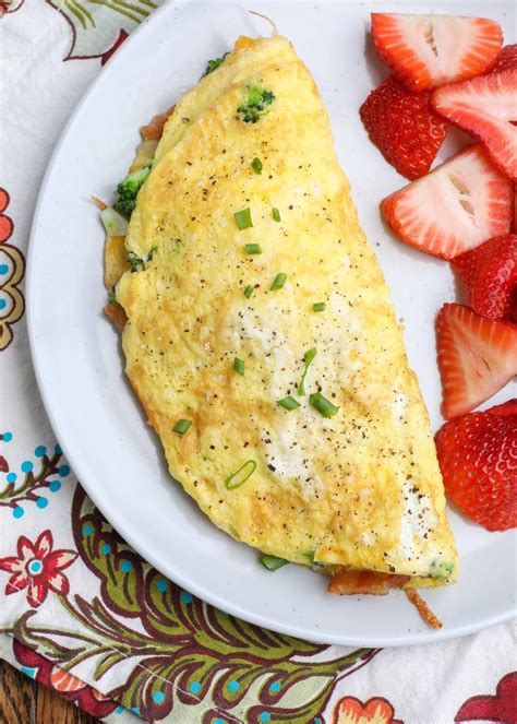 Broccoli Cheese Omelet Vegetable Recipes