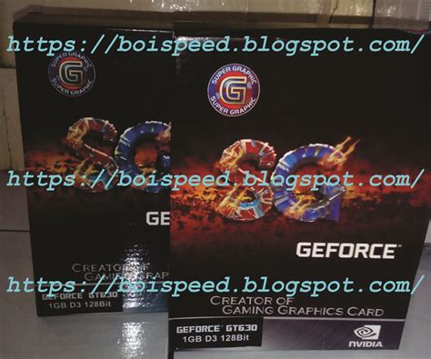 Boi Speed Jual Vga Geforce Gt Gb Murah