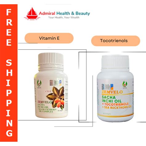 Zemvelo Minyak Sacha Inchi Oil Sea Buckthorn Oil Vitamin E 510mg