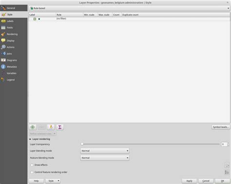 Expression Qgis Coloring A Map Relative To The Values Of Certain