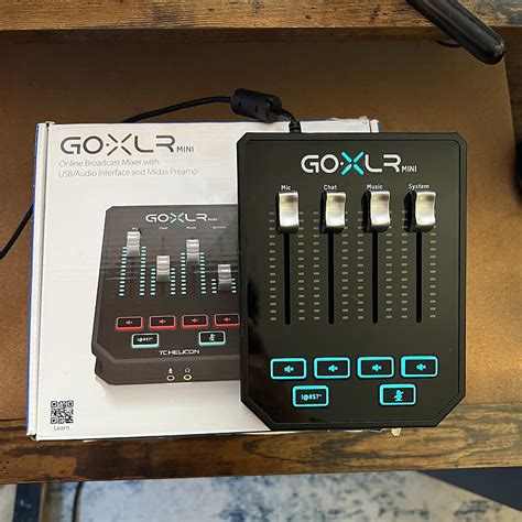 Tc Helicon Go Xlr Mini 2020 Black Reverb