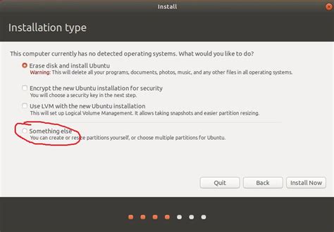 boot installing ubuntu without touching windows ask ubuntu