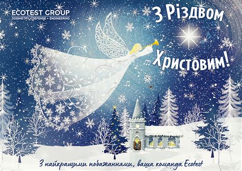 Вітаємо з Різдвом Христовим Інтернет магазин дозиметрів Магазин продажу дозиметрів Ecotestshop