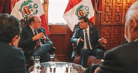 López Aliaga Sostuvo Encuentro Con José Williams En El Congreso