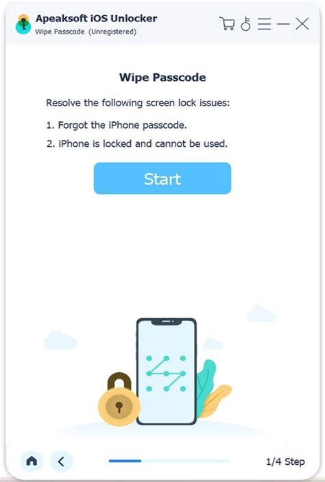 Apeaksoft IOS Unlocker Get Into Locked IPhone Without Password