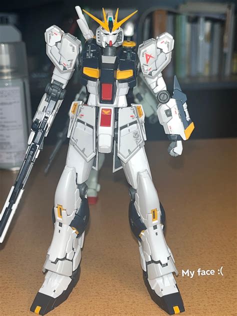 how do i fix the face c r gunpla