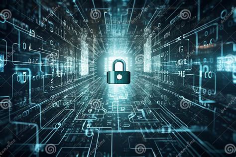 The Internet Data Privacy Information Security Concep Generative Ai