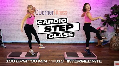Minute Intermediate Step Aerobics Workout Burn Calories FAST YouTube