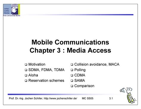 chapter 3 media access mobile communications chapter 3 media access q motivation q sdma
