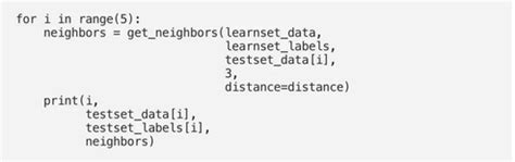 用Python实现K 近邻分类 Data Application Lab