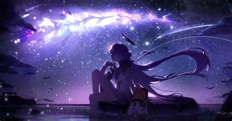 별이 빛나는 밤하늘 일러스트 특집